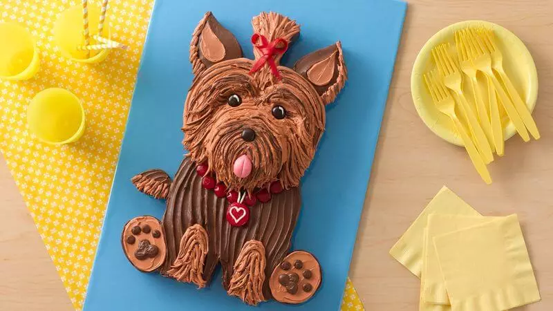 Tortų šuo tai daro patys. Naujųjų metų tortas šuo 2018: Nuotraukos, idėjos ir meistriškos klasės 2216_25