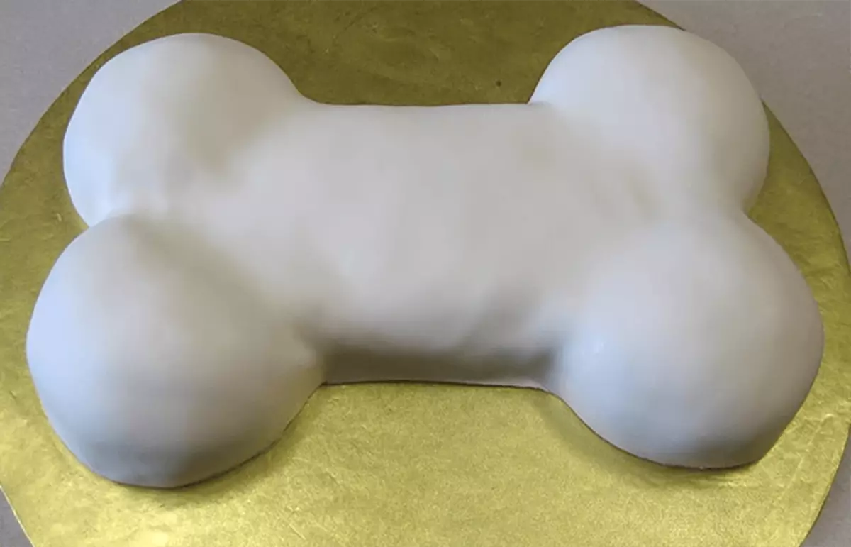 Cake dog do it yourself. New Year's Cake Dog 2018: photos, ideas and master classes 2216_38