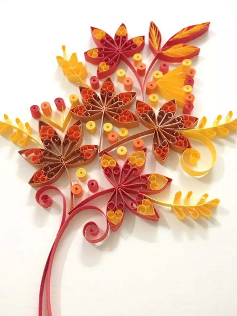 Autunno quilling. Quilling in autunno 2299_10