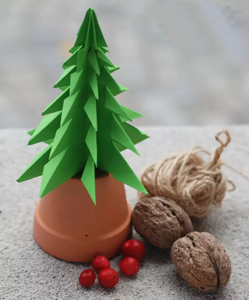 Artigianato albero di Natale. Albero di Natale con le tue mani 2303_13