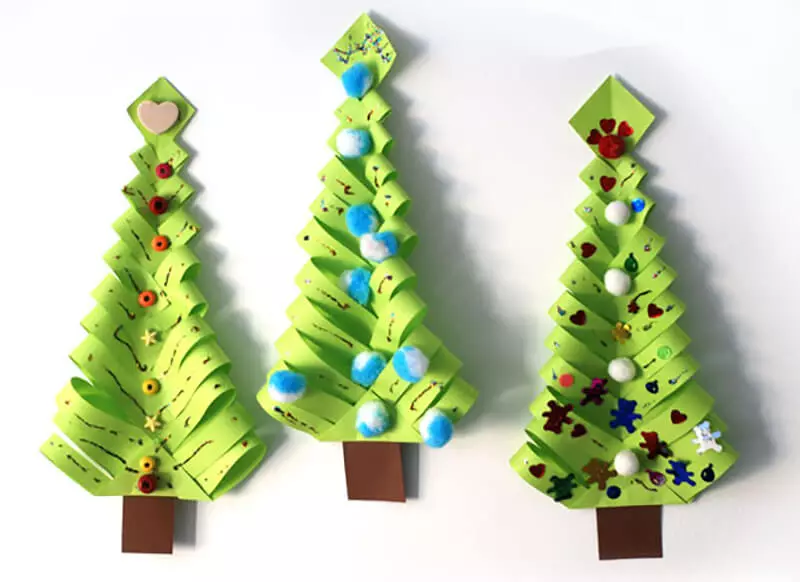 Christmas Treal Crafts. Өз колуңуз менен Рождество дарагы 2303_2