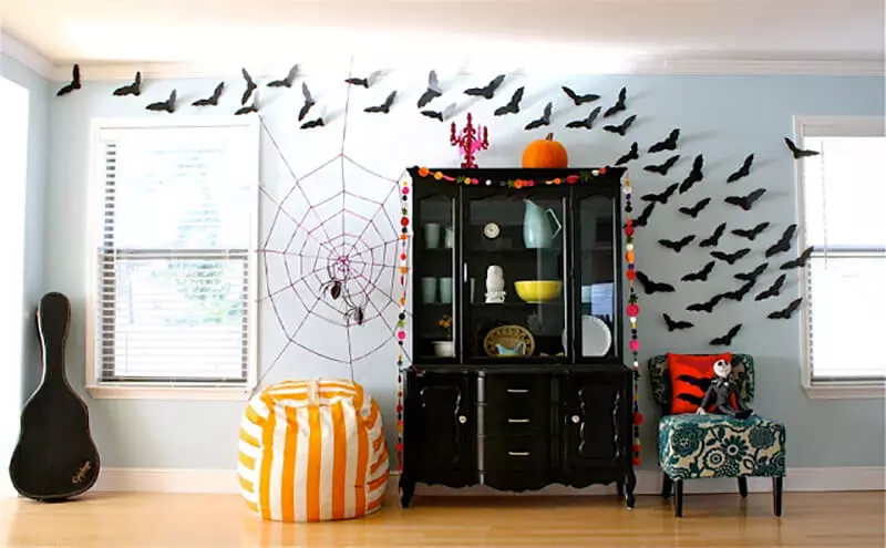 Comment décorer une chambre sur Halloween avec vos propres mains? 2312_6