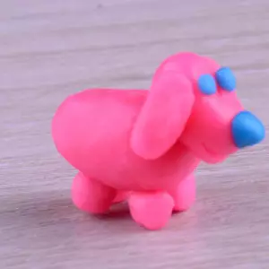 Anjing dari plasticine. Bagaimana untuk membuat anjing dari plasticine?