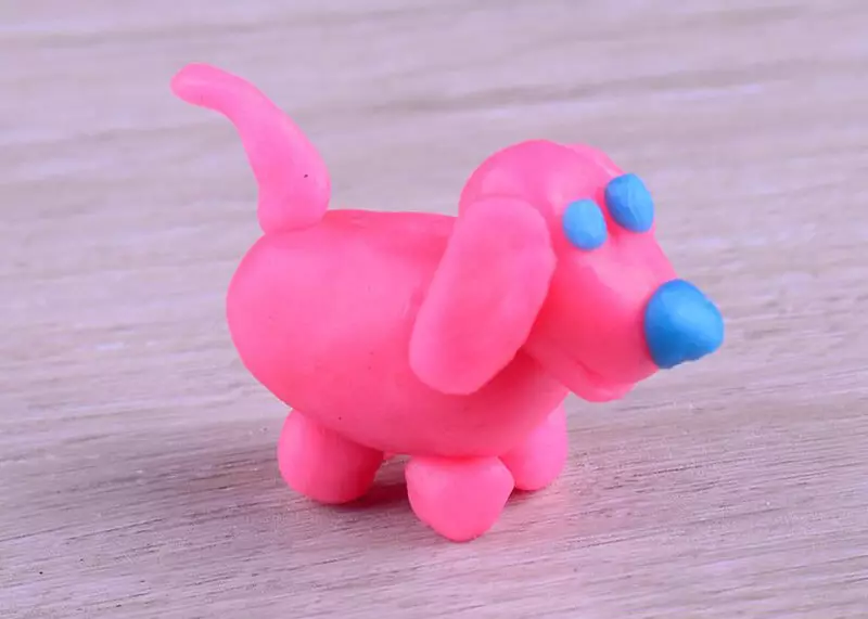 Un cane dalla plastilina. Come fare un cane dalla plastilina? 2313_8