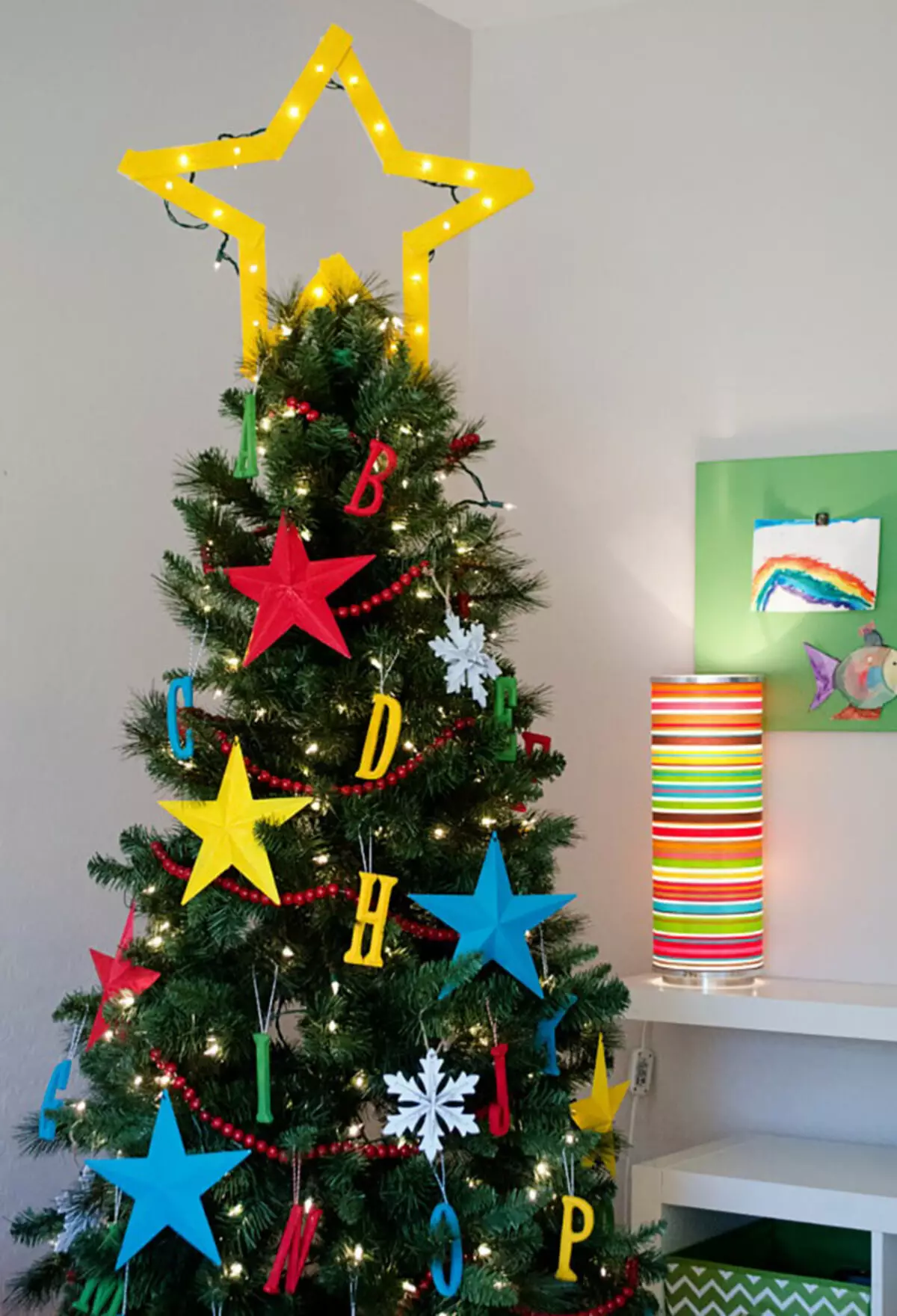 Com decorar una habitació infantil per al nou any? L'interior d'Any Nou fes-ho tu mateix 2443_9
