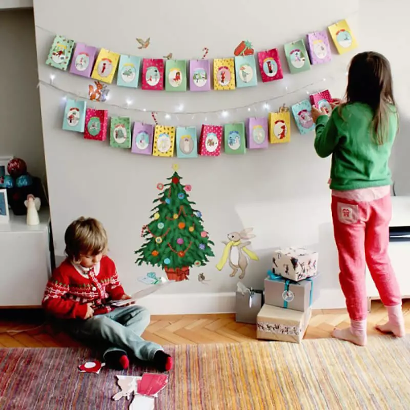 Il calendario dell'Avvento di Capodanno per i bambini lo fanno da te 2453_2