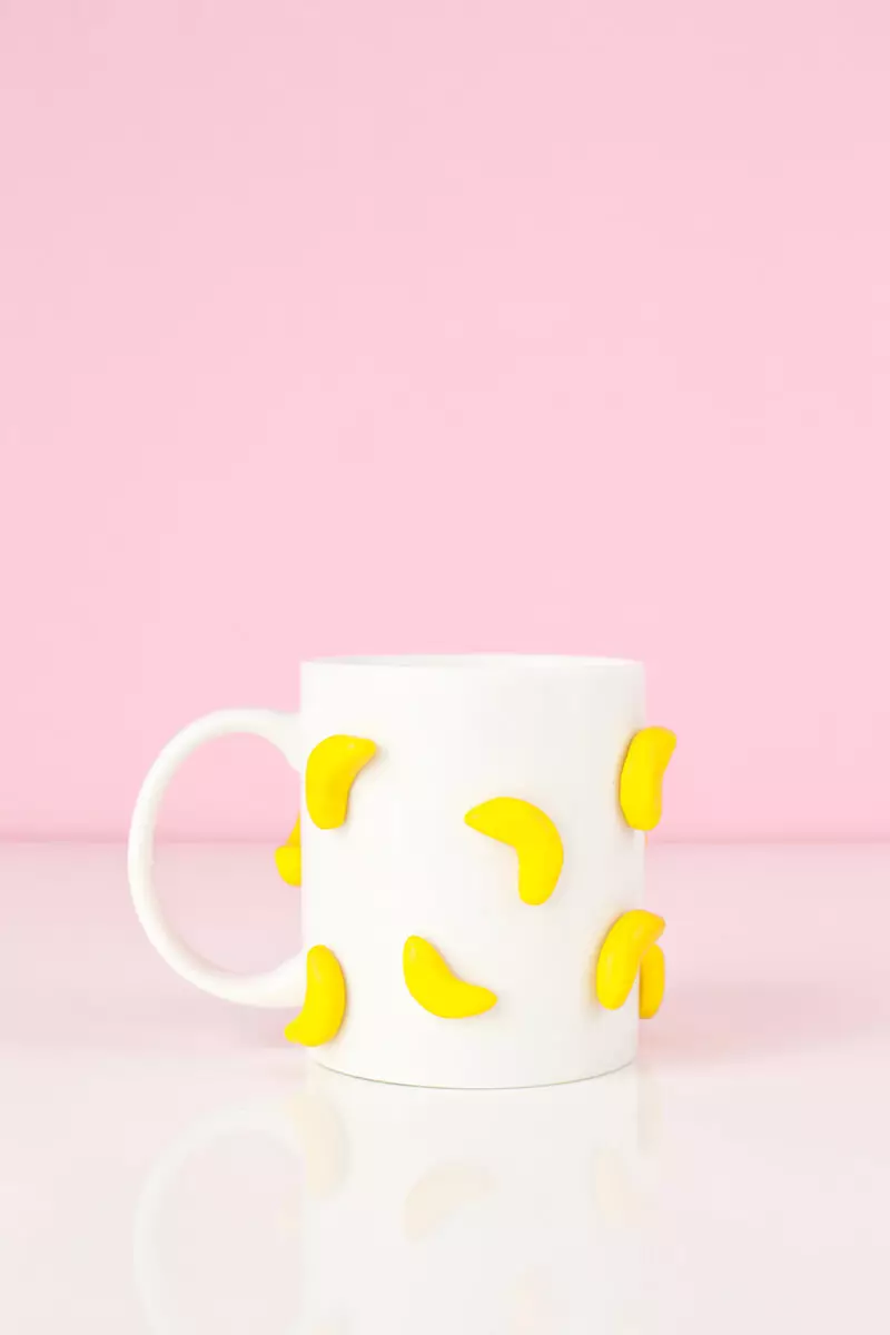 Polymer clay mug dure: ئۆز قولى بىلەن پولىمېر لاي بىلەن بېزەلگەن