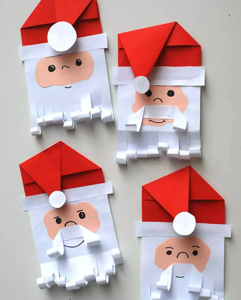 Saddle Santa Claus. Santa Claus Crafts with his own hands 2462_4