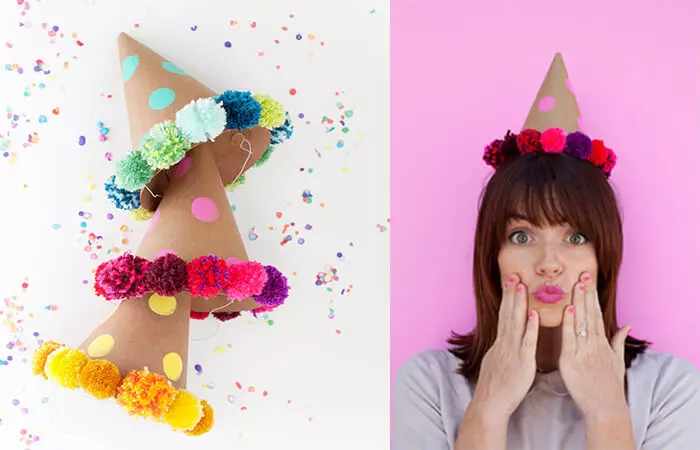 How to decorate the room with your own hands on the birthday pompoms? 2474_15
