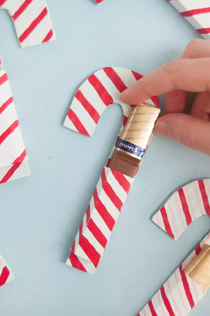 ראש השנה של מלאכת יד ממתקים Mersi: זר השנה של סוכריות חג המולד 250_19