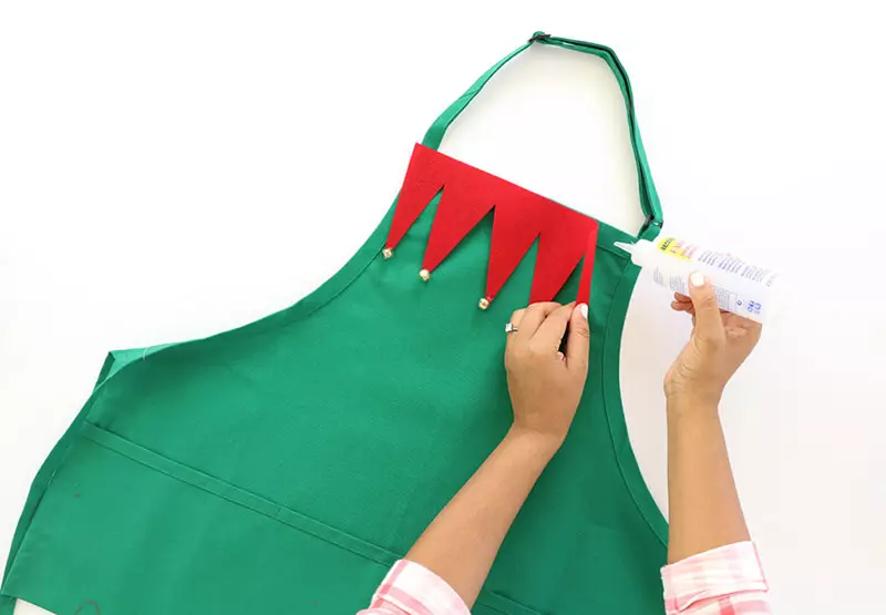 Apron Taun Anyar: Santa Claus, Natal Elf lan Snowman 2539_12