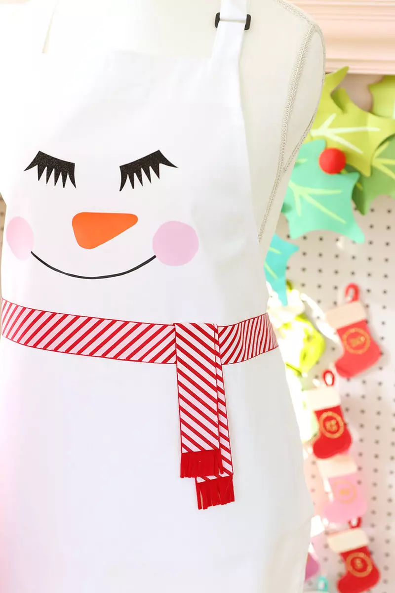 Apron Taun Anyar: Santa Claus, Natal Elf lan Snowman 2539_20