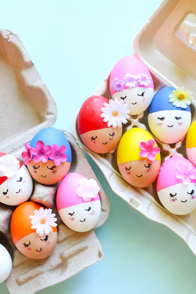 Hvordan man kan dekorere æg? Hvordan dekorere påskeæg med balloner?
