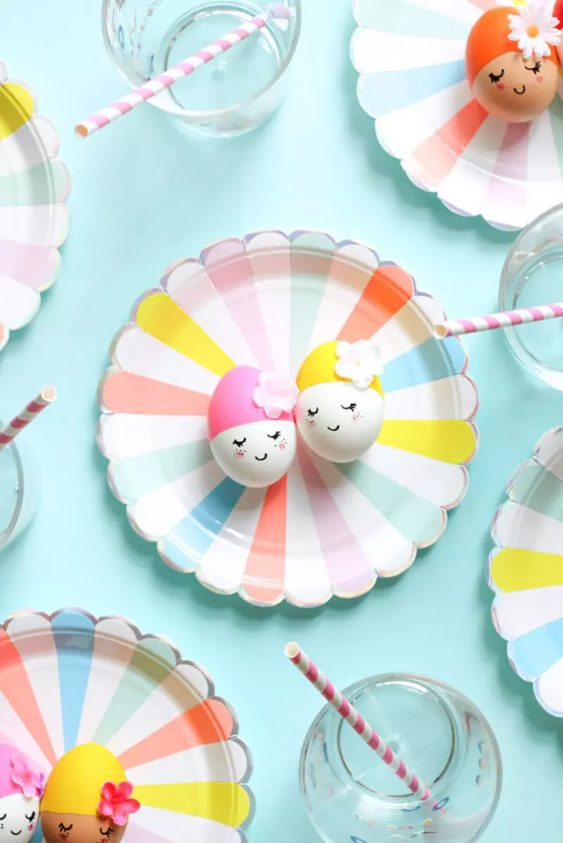 Cum de a decora ouăle? Cum să decorați ouăle de Paște cu baloane?