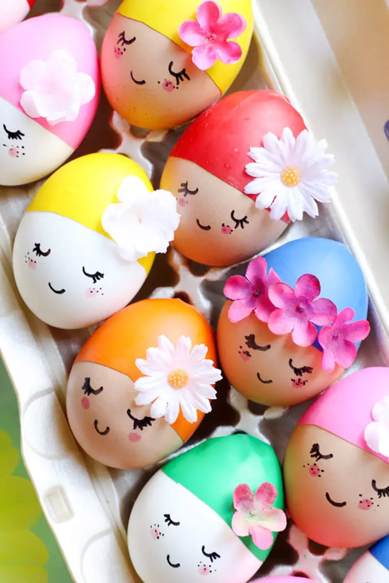 Bagaimana untuk menghiasi telur? Bagaimana untuk menghiasi telur Paskah dengan belon?