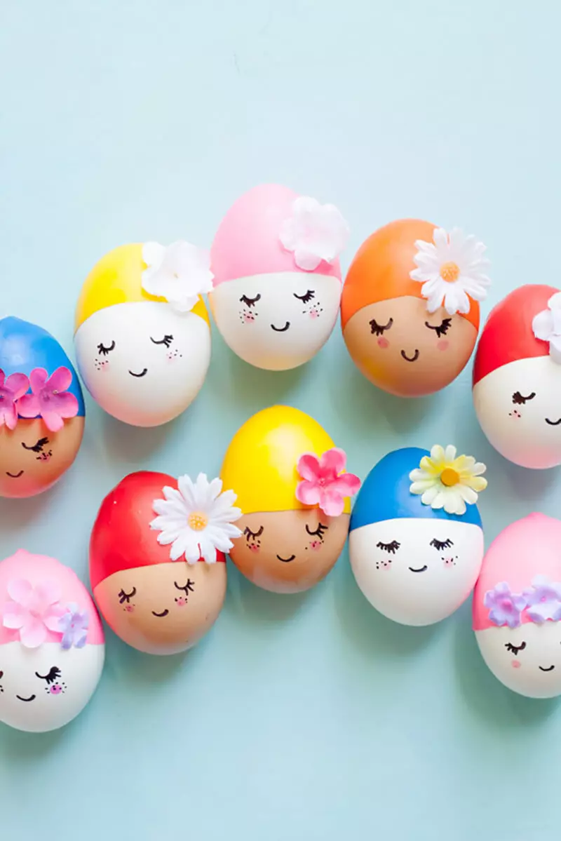 Hvordan man kan dekorere æg? Hvordan dekorere påskeæg med balloner?