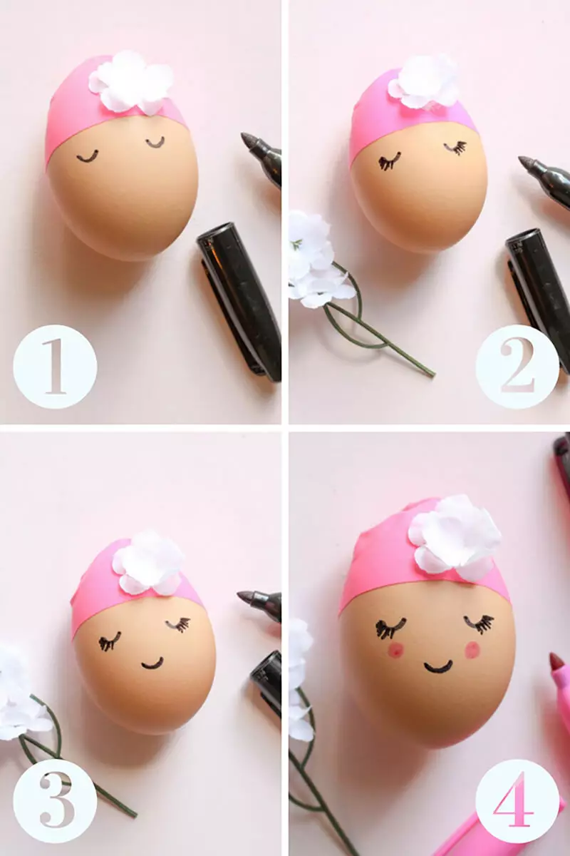 Cum de a decora ouăle? Cum să decorați ouăle de Paște cu baloane? 2572_8