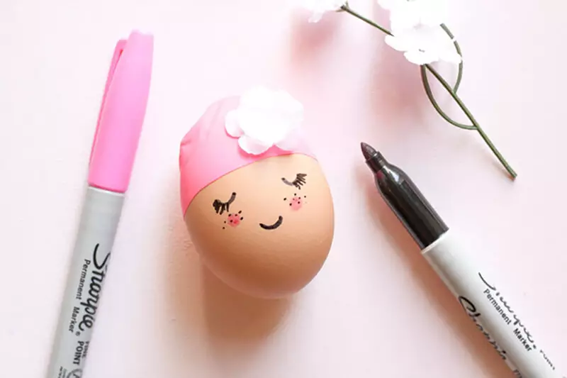 Hvordan dekorere egg? Hvordan dekorere påskeegg med ballonger? 2572_9