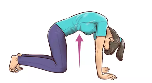 Hoe de rugpijn te verminderen: 5 effectieve oefeningen voor de achterkant 2573_10