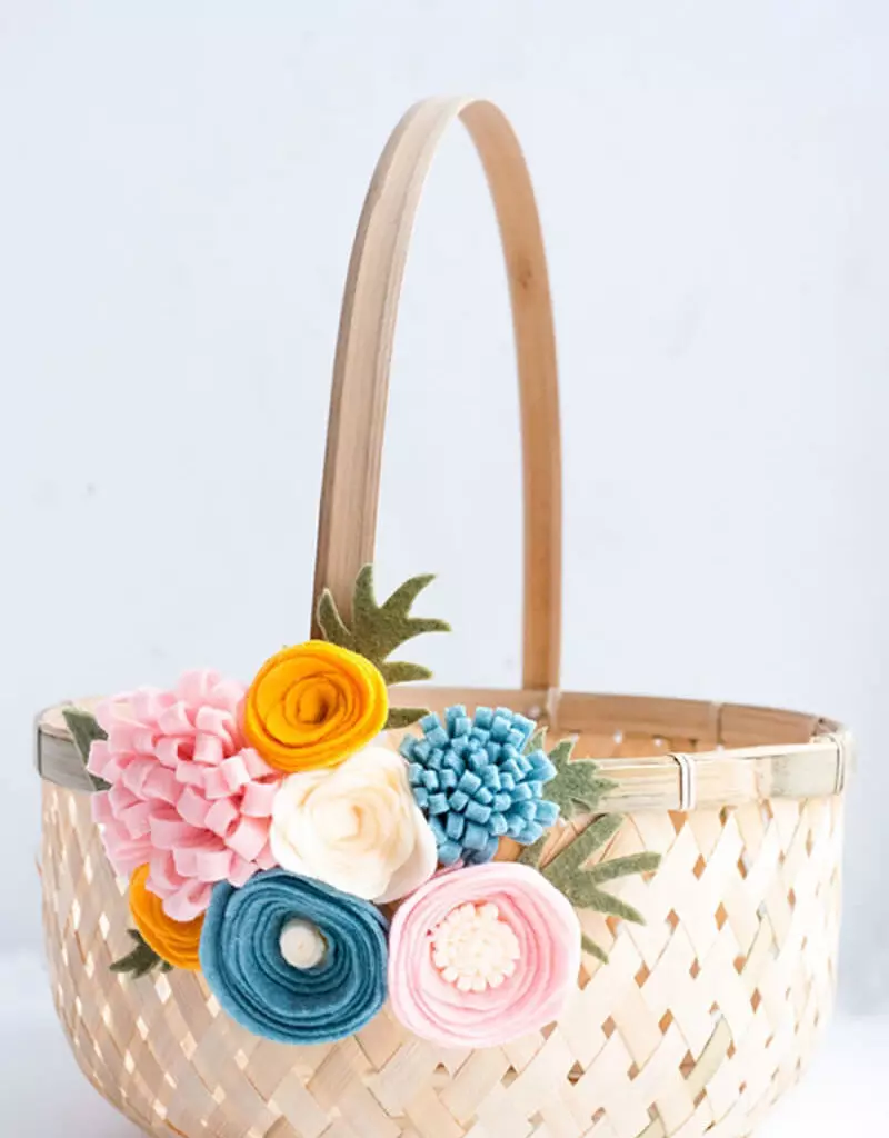 Como decorar unha cesta coas túas propias mans? Como decorar unha cesta de Pascua?