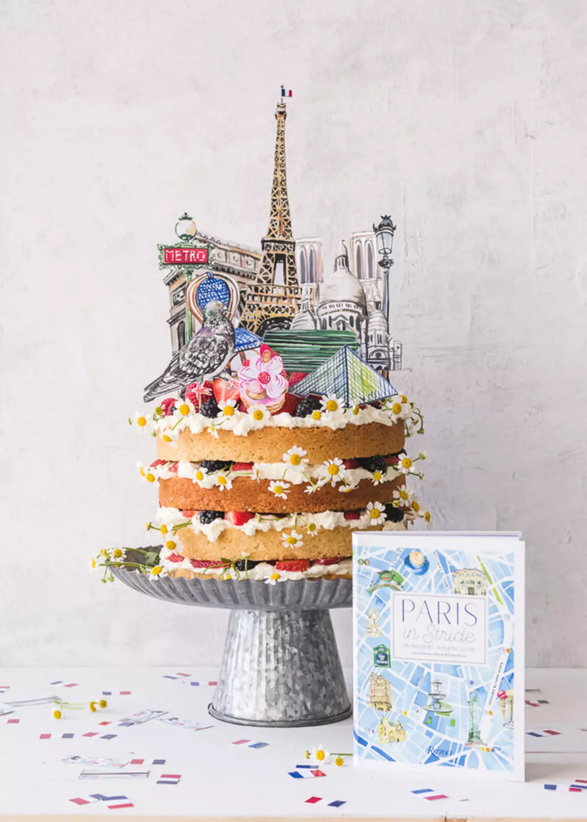 Cake Pariz. Kako ukrasiti tortu u stilu Pariza?