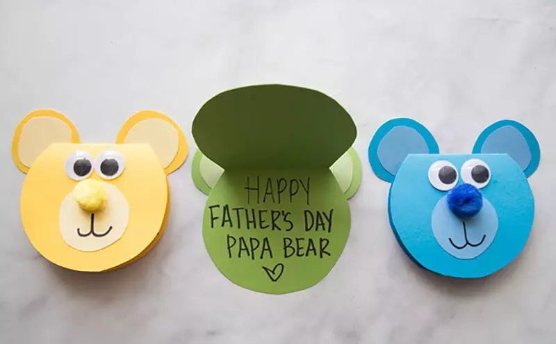Os convites do urso do bebê fazem você mesmo para um aniversário das crianças