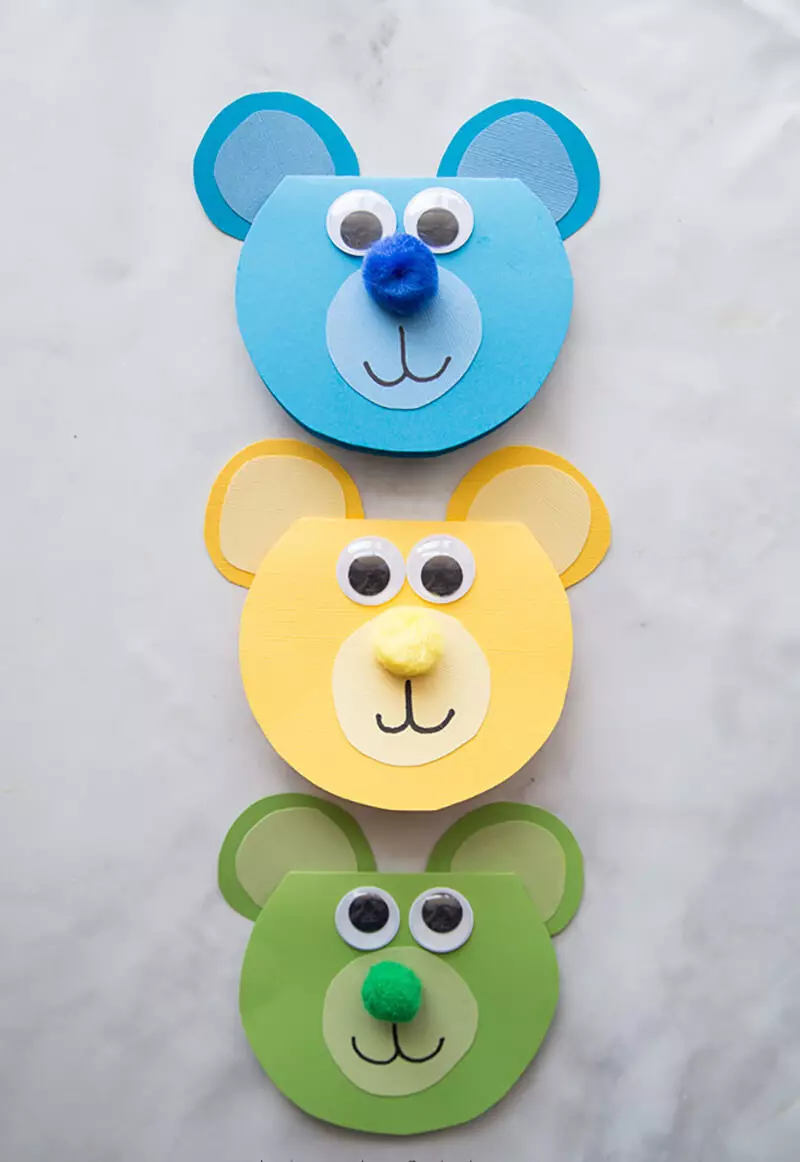 Baby Bear Invitations do it yourself for a children's birthday 2682_6
