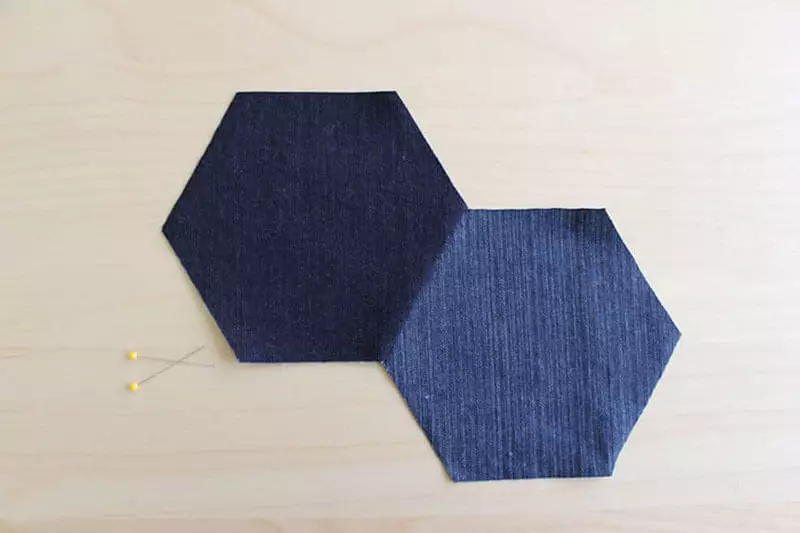 Jeans RUG. Denim-tapiŝo faras ĝin vi mem