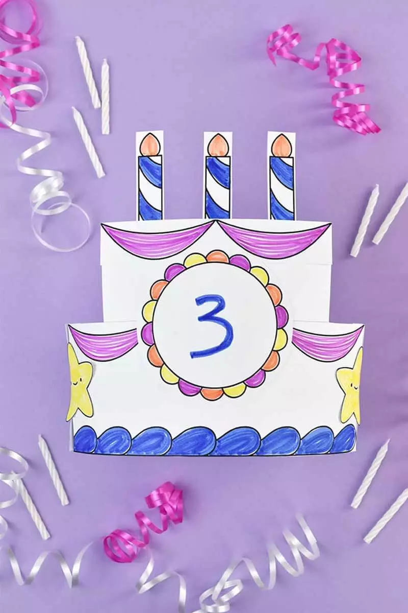Cake van papier. Hoe maak je een papieren cake voor een verjaardag met je eigen handen?