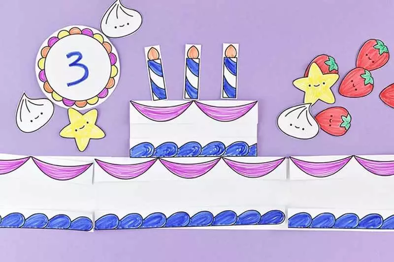 كعكة من الورق. كيفية صنع كعكة ورقية لعيد ميلاد بأيديك؟