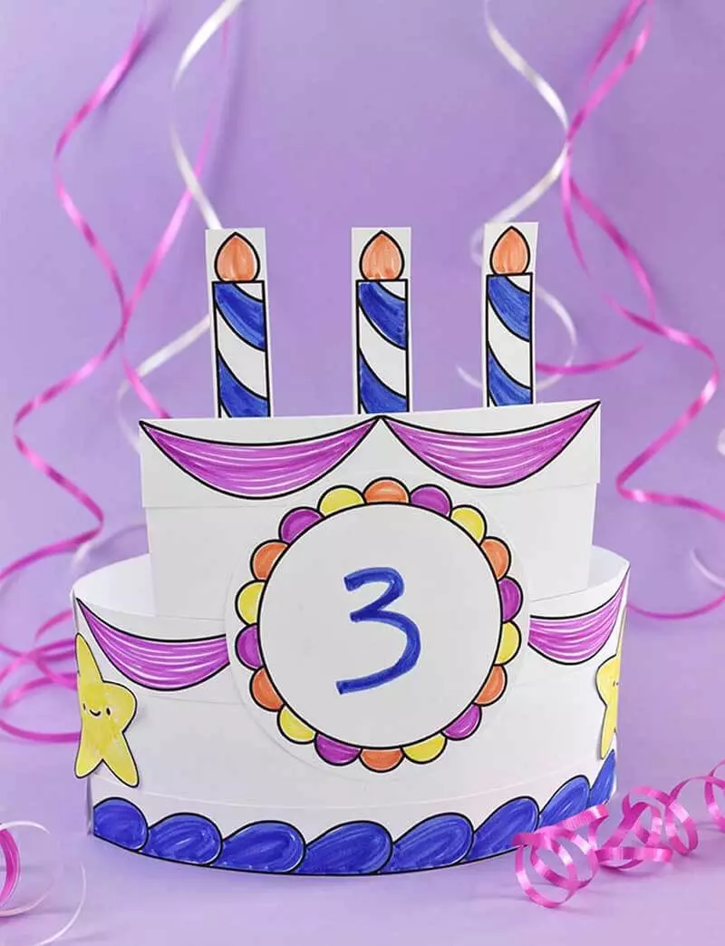來自紙的蛋糕。如何用自己的雙手製作一個生日的紙蛋糕？ 2697_21