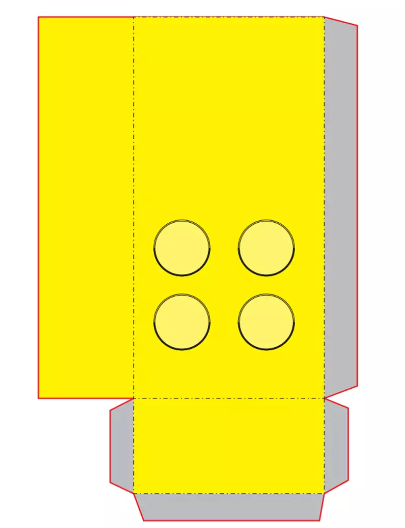 Popcornin pakkaukset LEGO (LEGO) Tee se itse