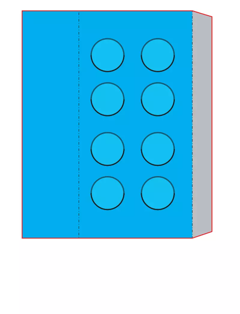 Embalagens para pipoca na forma de LEGO (LEGO) fazem você mesmo