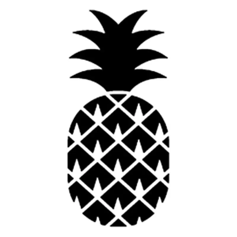 Templatên Pineapple û stencils 2715_18