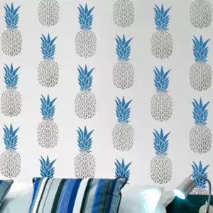 Templatên Pineapple û stencils