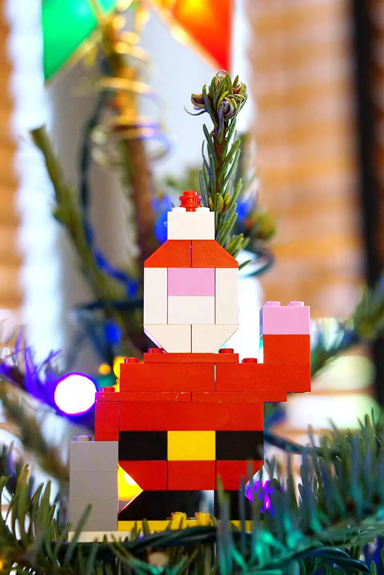 LEGO ÁRVORE. Como decorar a árvore do ano novo no estilo LEGO? 2762_4