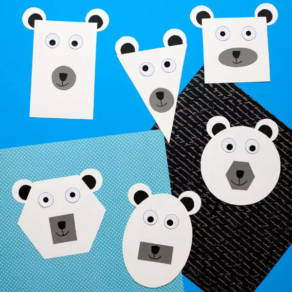 Pengrajin Beruang dengan tangan Anda sendiri dari kertas di taman kanak-kanak dan sekolah 2905_2