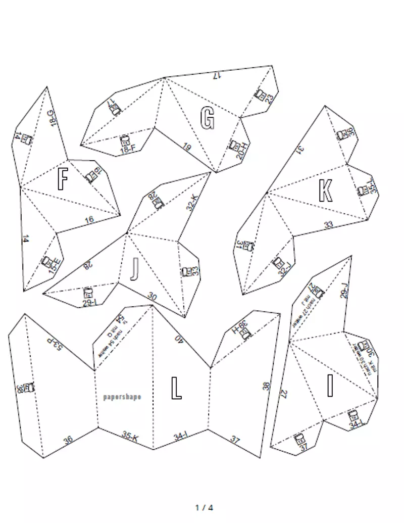 Awọn snowflaket ẹlẹgẹ. Awọn snowflakes faltumutric (3D) lati iwe pẹlu ọwọ ara wọn