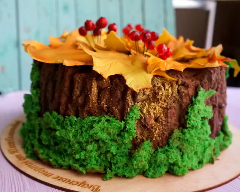 How to imitate moss on the cake? 292_2