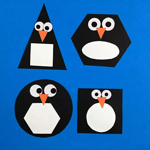 Penguin doe het zelf. Hoe een pinguïn van papier te maken? 2942_15