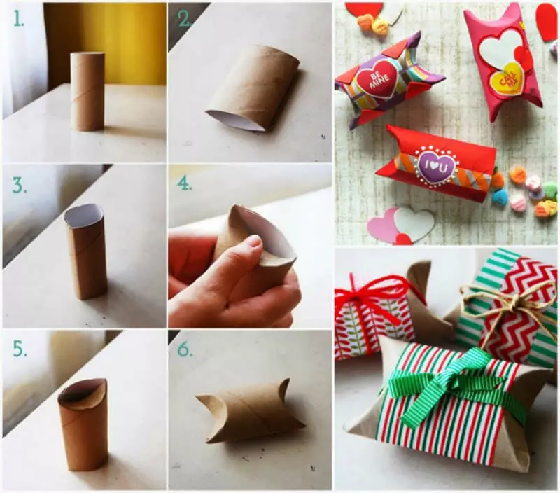 10 Pôvodné spôsoby, ako zabaliť Novoročné darčeky pomocou priateľky 2944_11