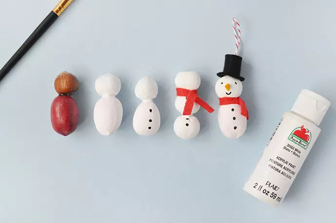 Krismas na-egwu egwu snowman na-eme ya onwe gị 2946_17