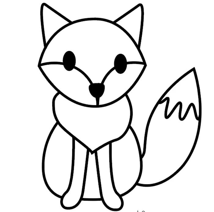 Deseño de raposo. Como deseñar un raposo a un neno cun lapis? 2958_11
