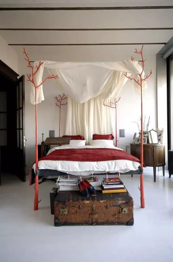 Strom v interiéru. Strom v interiéru ložnice: 20 luxusních nápadů a možností 2971_22