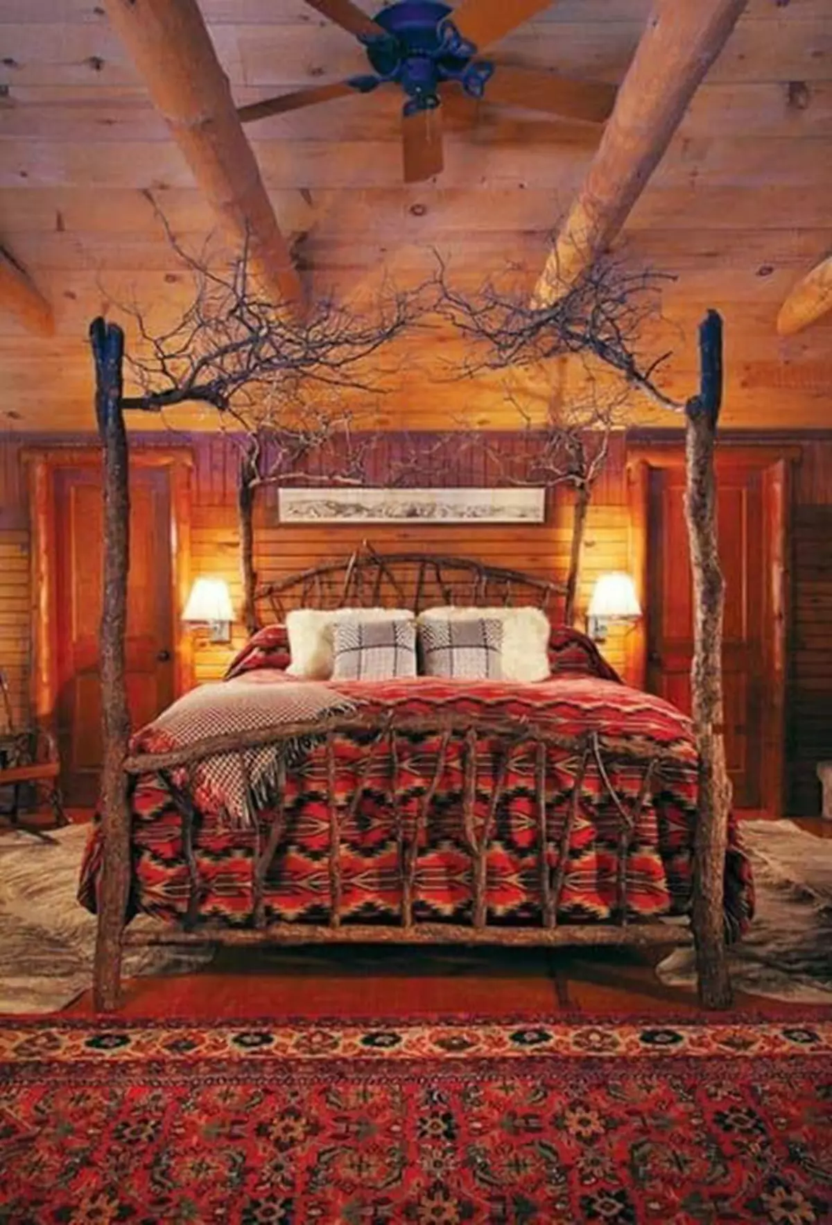 Drvo u unutrašnjosti. Drvo u spavaćoj sobi: 20 luksuznih ideja i opcija 2971_31