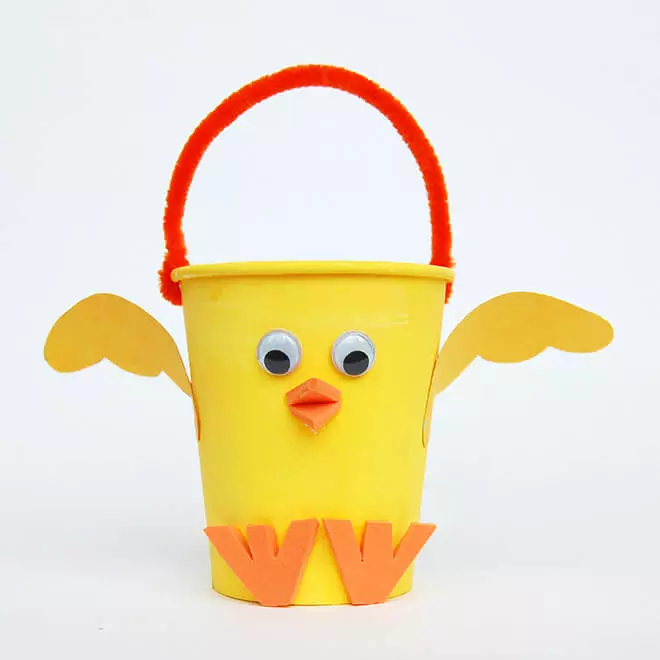 Il cestino di Pasqua lo fa da solo per i bambini. Come creare un cesto per le uova di Pasqua? 3011_10