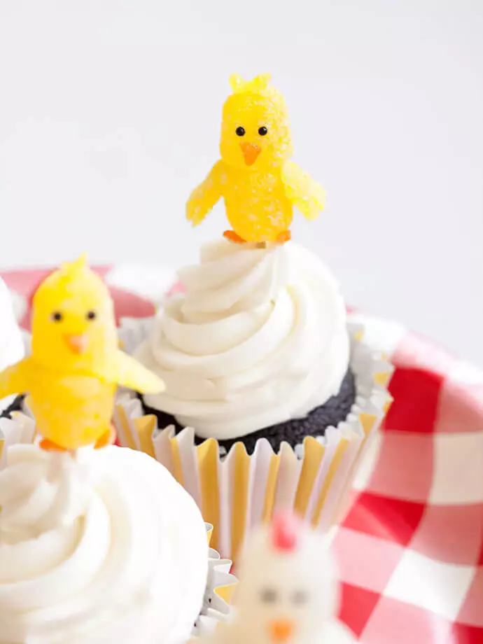 Cum de a decora cupcakes, cupcakes, brioșe și prăjituri pentru Paște?