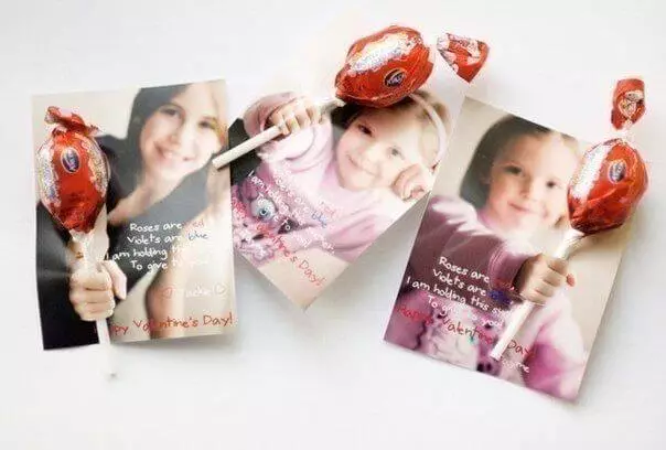 Postcards with candy with your own hands. Original postcards that each can do