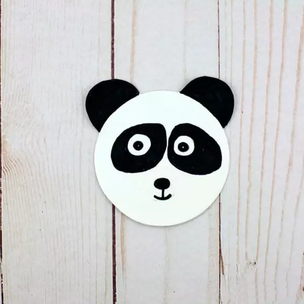 Craftsman panda. Yuav ua li cas ua Pand los ntawm ntawv nrog koj tus kheej txhais tes? 3143_6