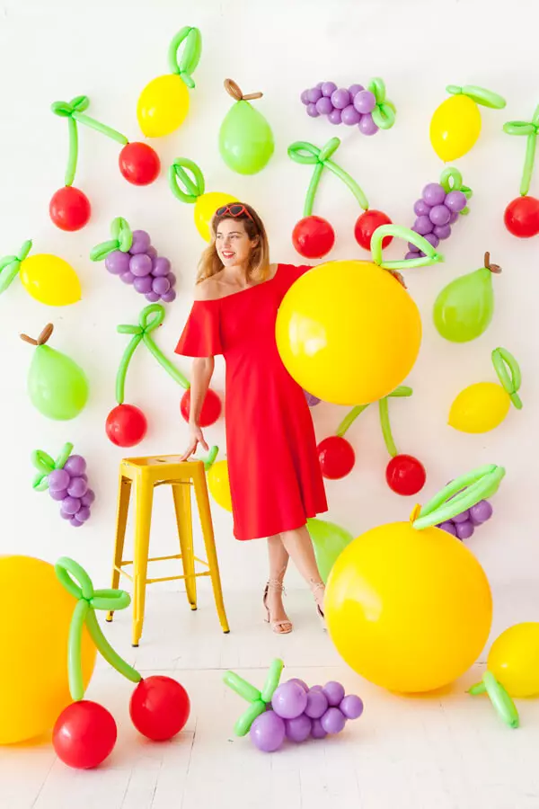Як прикрасити свято / вечірку повітряними кулями у вигляді фруктів і ягід? 3150_1